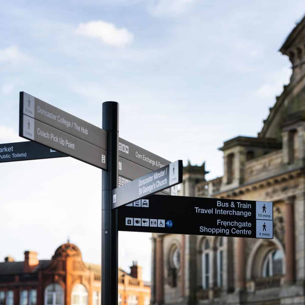 ABG Design design new signage, wayfinding and mapping for the ...